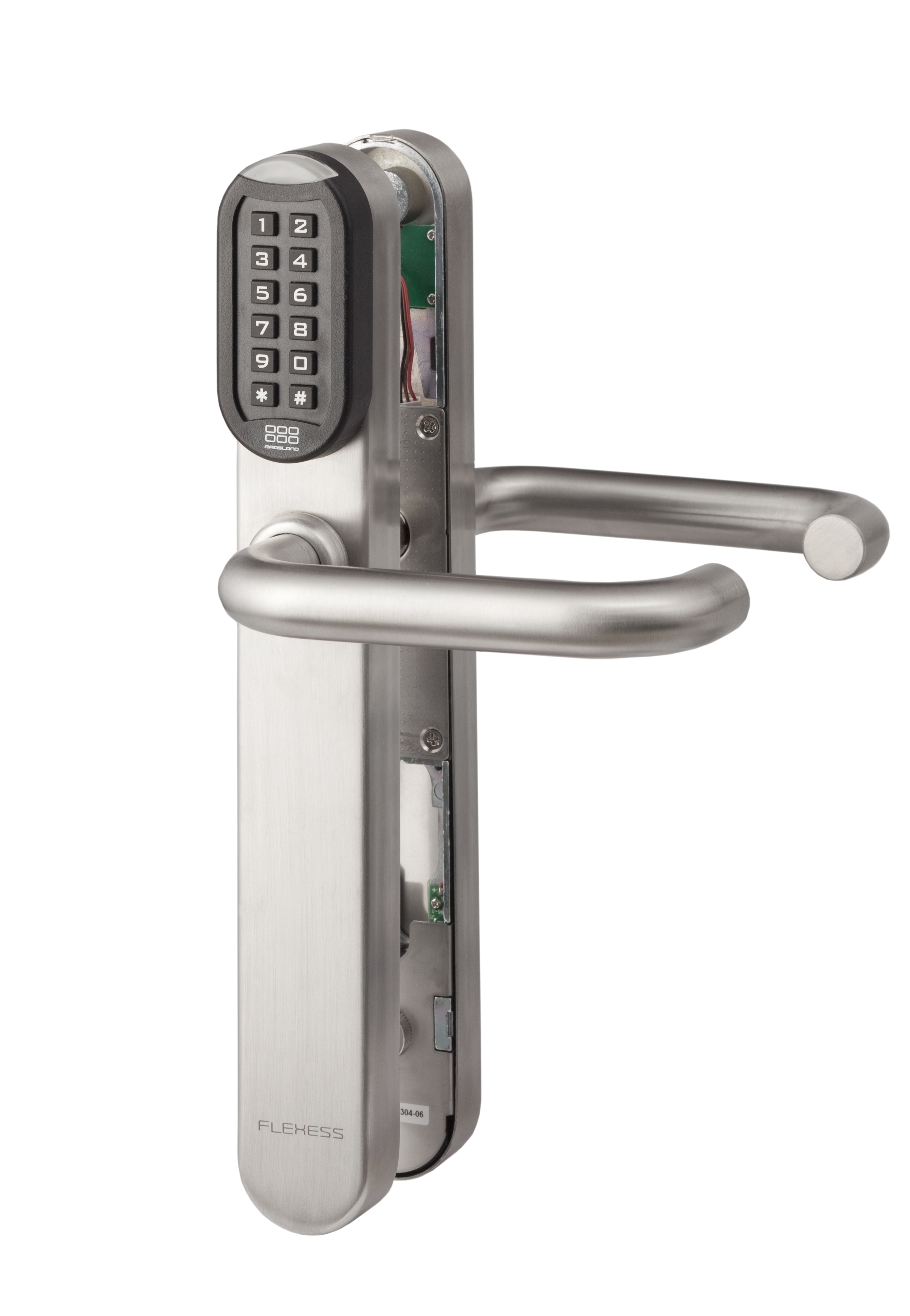 MAASLAND Flexess Aero elektronisch deurbeslag | Toegangscontrole ...